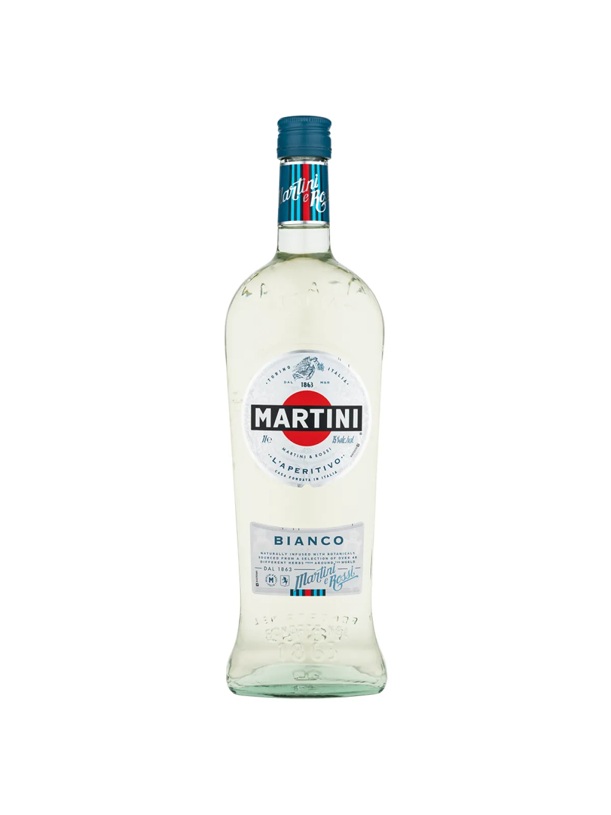Vermut Martini Bianco, 15%, 1L SGR - Fancy Drinks
